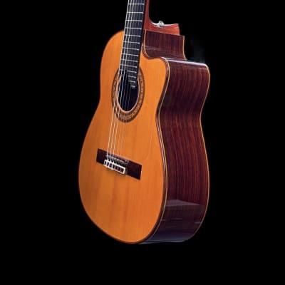 2000 Francisco Navarro SP/IN Requinto with RMC Pickup | Reverb