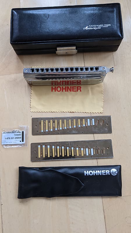 Hohner Meisterklasse 7565 Chromatic Harmonica Key of C | Reverb