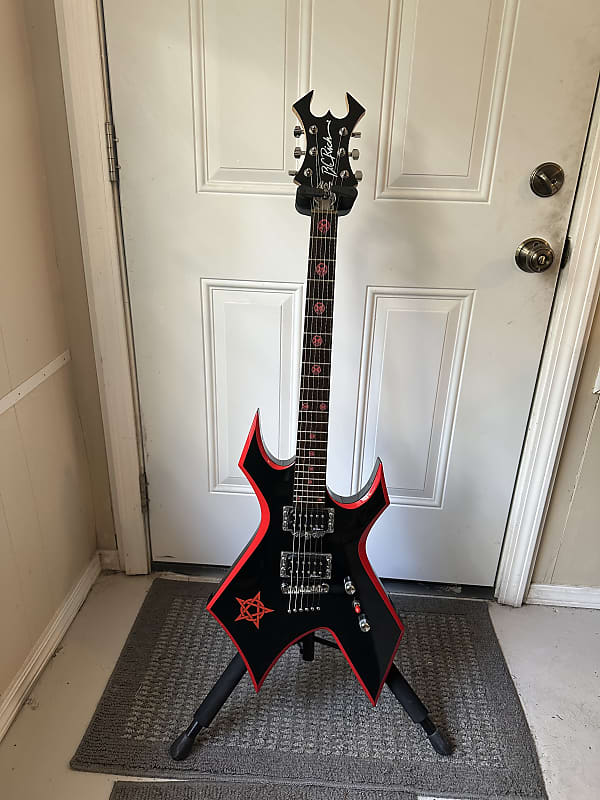 B.C. Rich Warlock customized METAL MACHINE | Reverb