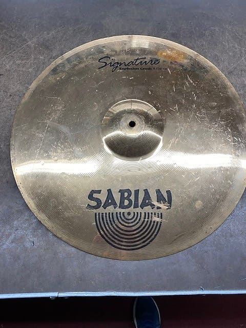 Sabian - Used Chad Smith Signature Explosion Crash 18.5” - | Reverb