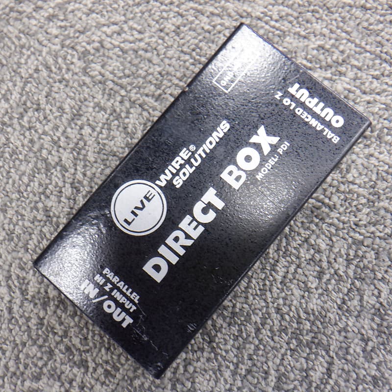 Used Live Wire PDI DIRECT BOX (Very Good) | Reverb