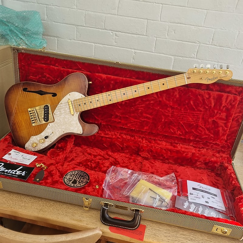 Fender Select Thinline Telecaster® with Gold Hardware 2013 | Reverb UK