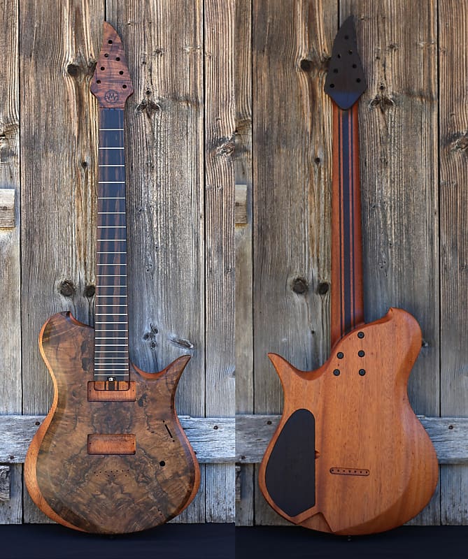 Markline guitars - Made to order - baritone 26.5" - 7 strings | Reverb