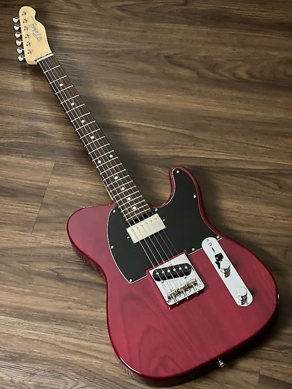 Tokai ATE-H SDR/M ASH Breezysound Japan in Seethru Dark Red | Reverb