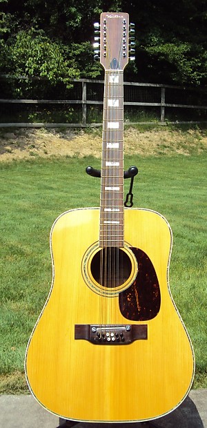 Beautiful Rare Vintage Ventura V-697 12 String Acoustic | Reverb