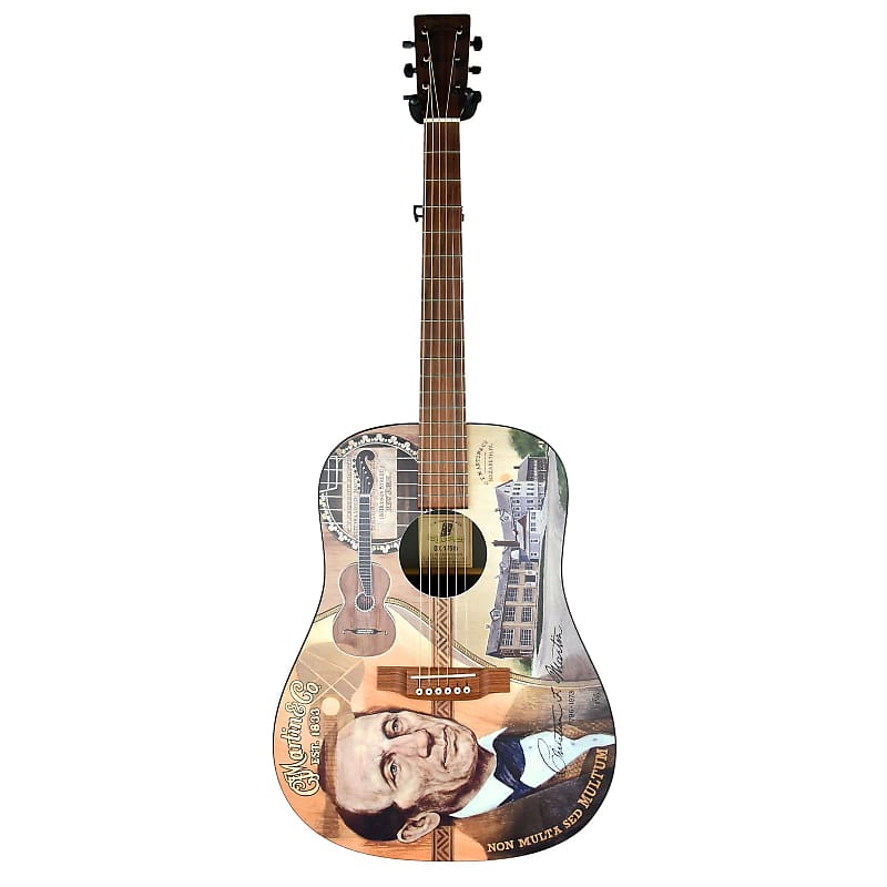 Martin DX 175th Anniversary C.F. Martin Graphic 2008 | Reverb