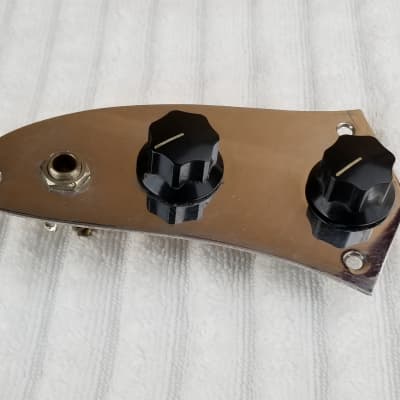 1964 Fender Jaguar Control Plate- Complete With Knobs, | Reverb