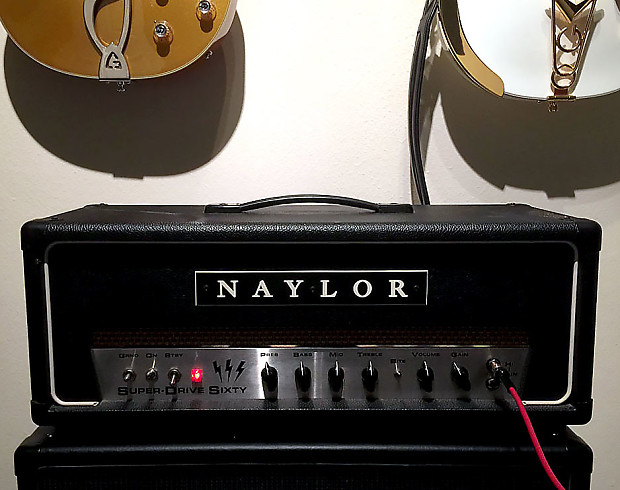 Naylor Super Drive Sixty Head - Black Tolex, Amazing Amp! | Reverb