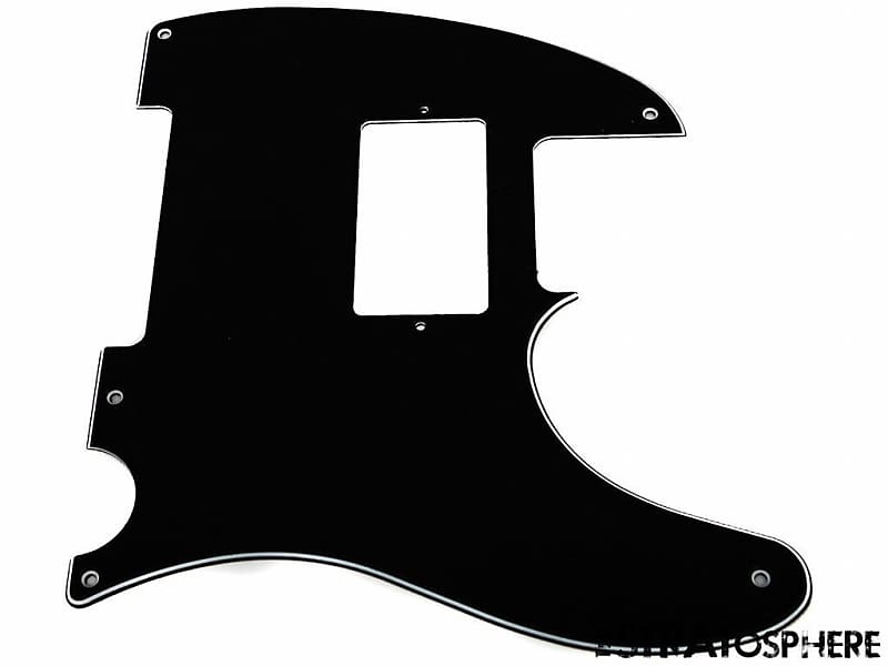 *NEW Black HUMBUCKER Telecaster PICKGUARD for USA Fender Tele | Reverb