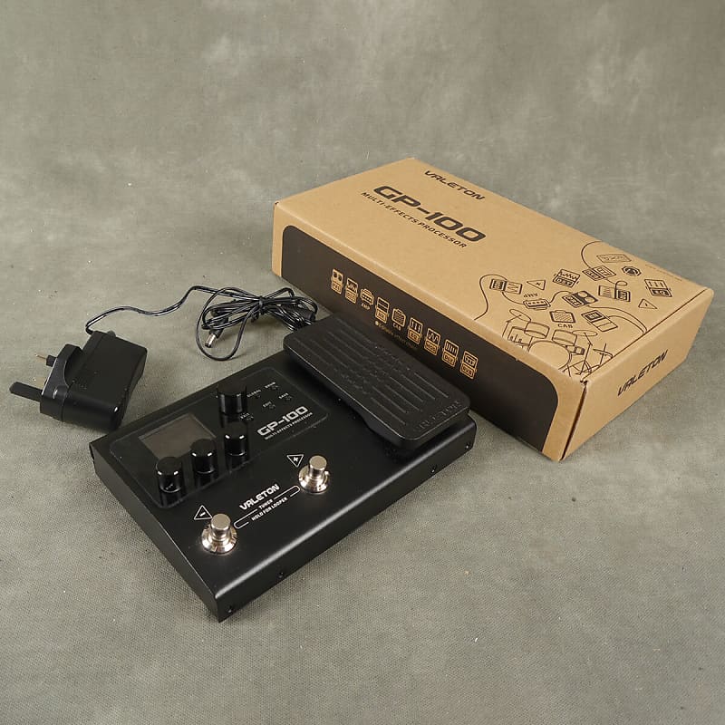 Valeton GP-100 Multi FX Pedal w/Box & PSU - 2nd Hand | Reverb UK
