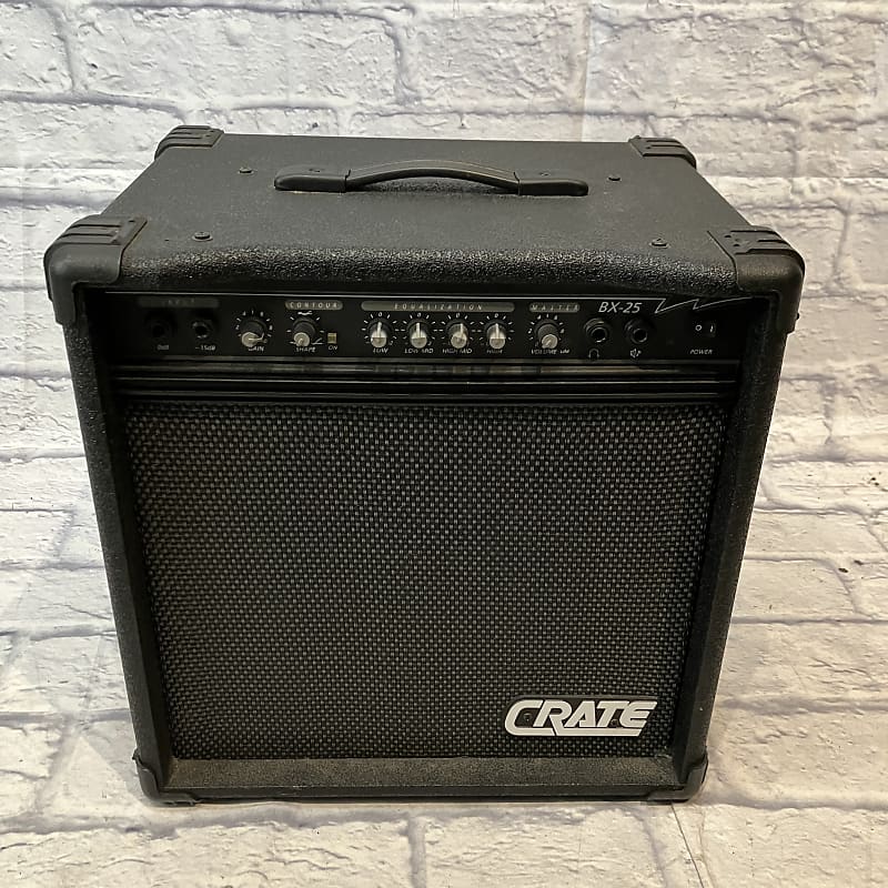 Crate BX-25 Bass Practice Combo Amp 90s | Reverb