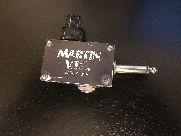 Martin VTC volume tone control plug-in for acoustic guitars | Reverb