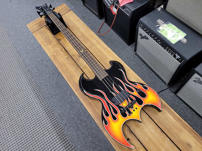 Brownsville Bat Bass Hot Rod Flame | Reverb