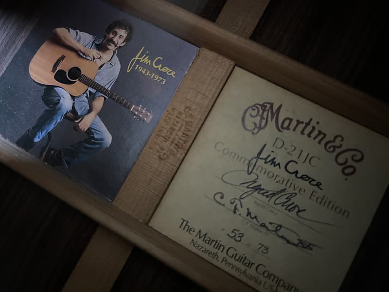 Martin RARE Jim Croce Commemorative Edition D-21 | Reverb UK