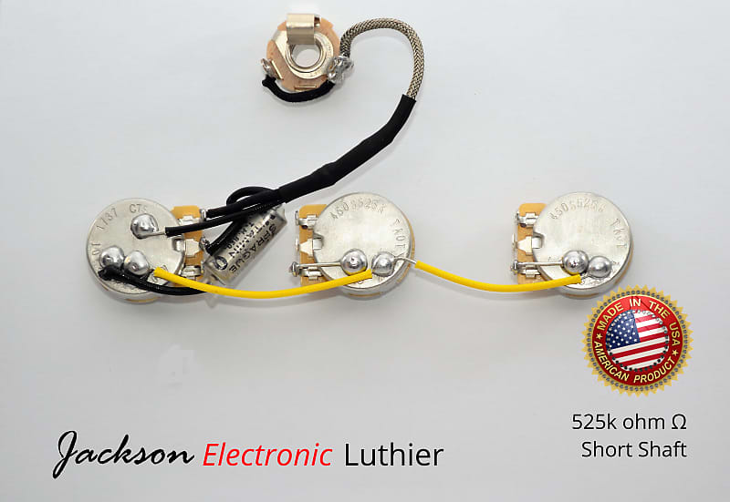 Gibson ® Explorer ® Type Wiring Harness by JEL 525k CTS | Reverb UK