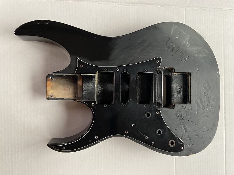 Ibanez RG550 80s - Black Body | Reverb