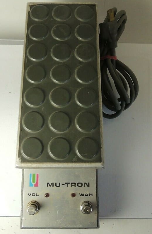 Vintage Mu-Tron C-200 Wah & Volume Effects Pedal Original | Reverb