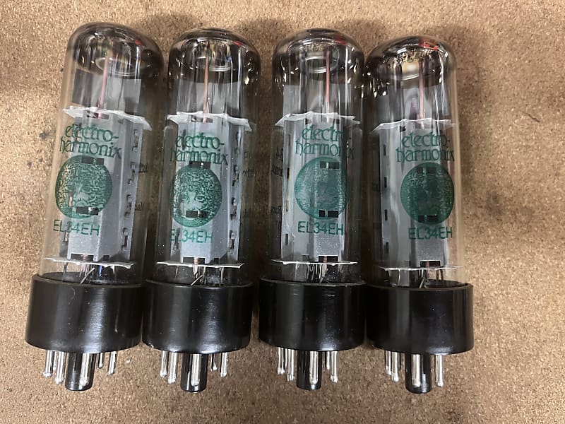 Electro-Harmonix EL34 Matched Quad Set | Reverb