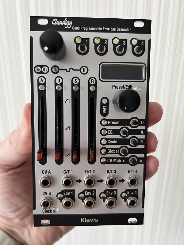 Klavis Quadigy Quad Programmable Envelope Generator Module - | Reverb