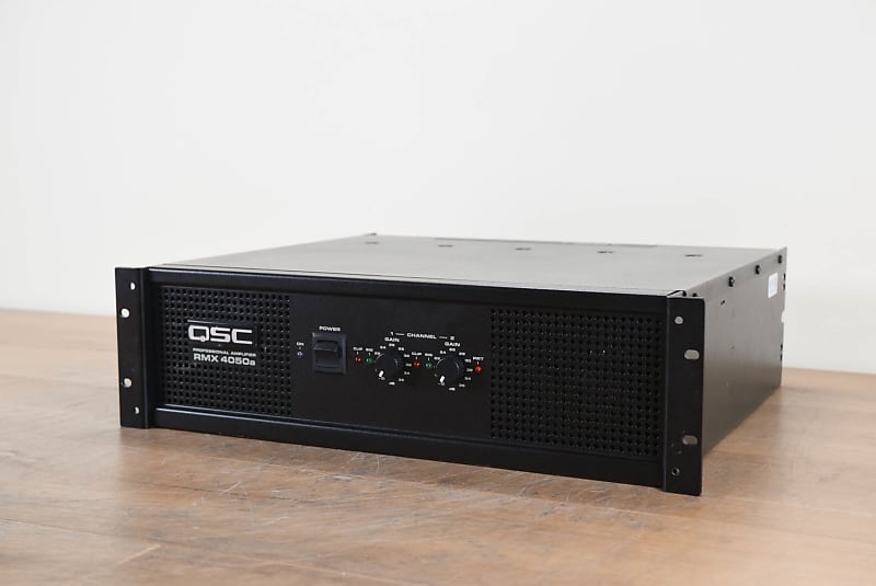 QSC RMX 4050a Two-Channel Power Amplifier (church owned) | Reverb