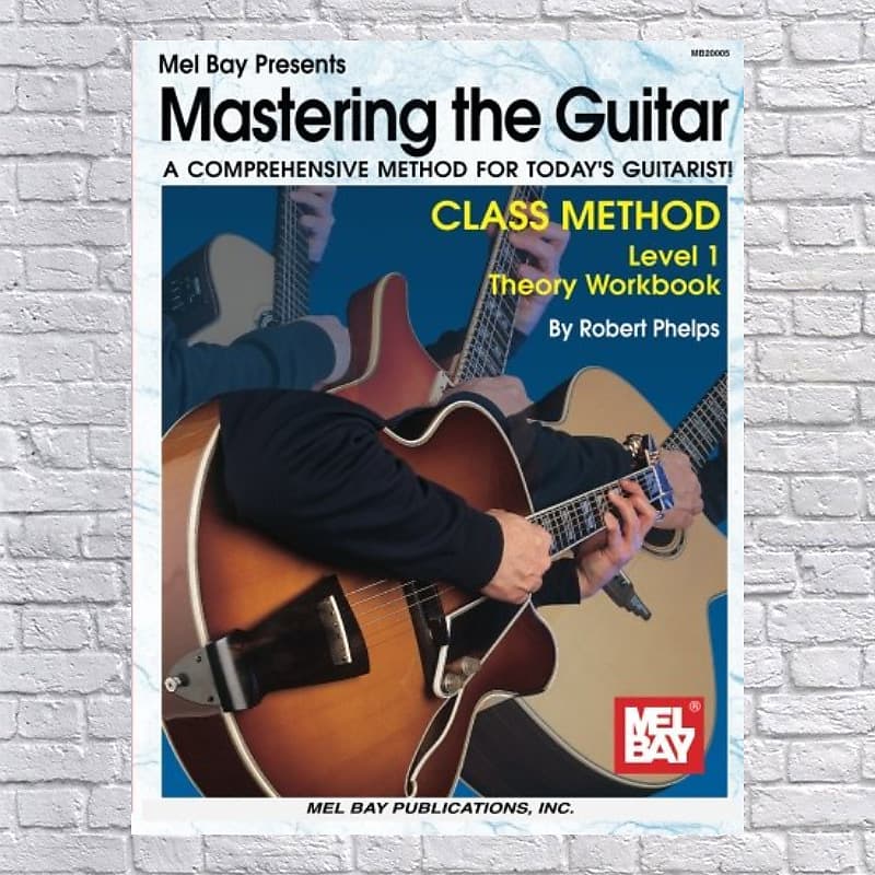 Mastering the Guitar Class Method Level 1 Theory Workbook: A | Reverb