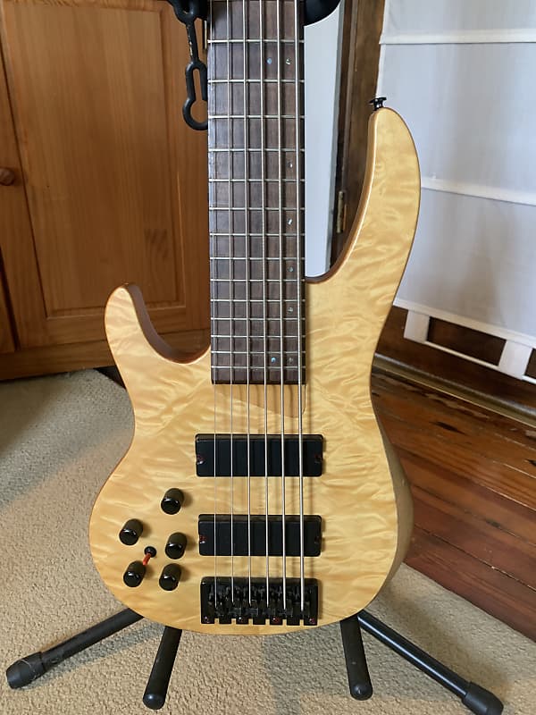 2016 Brice 6-String Bass - Active Pickups | Reverb
