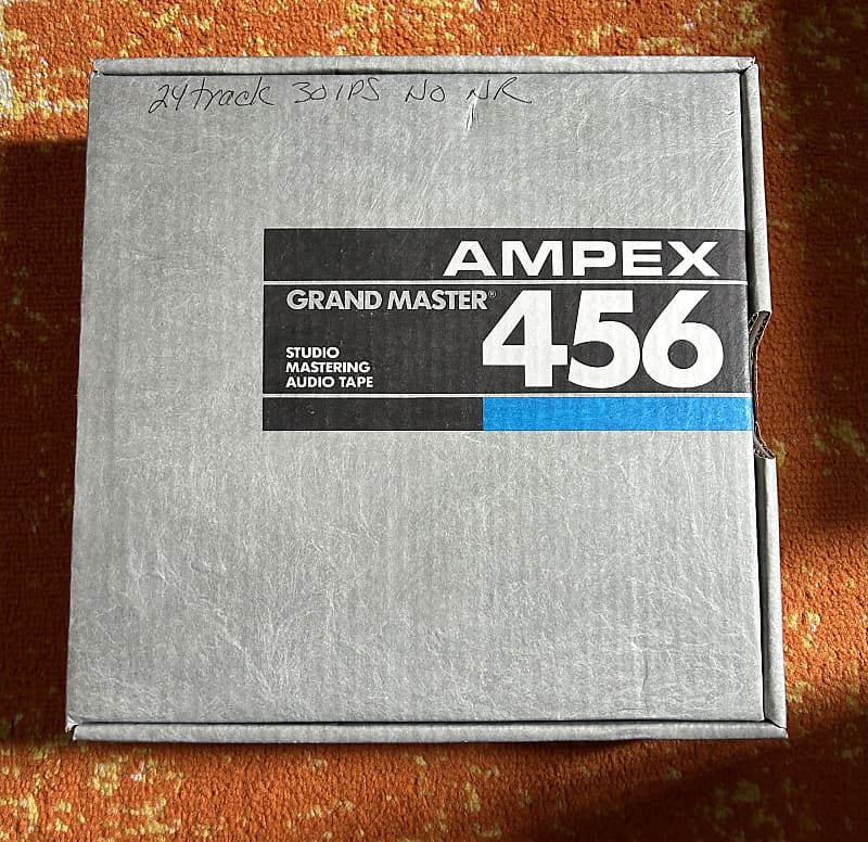 Ampex Grand Master 456 used 2” analog tape/EXC 1991 | Reverb