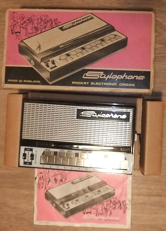 RARE, VINTAGE EARLY RELEASE STYLOPHONE IN BOX FOR SPARES | Reverb UK