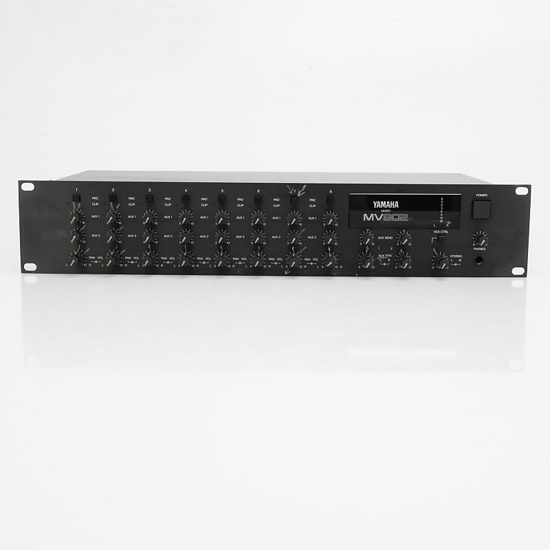 Yamaha MV802 8-Channel Rackmount Line Mixer #54284 | Reverb