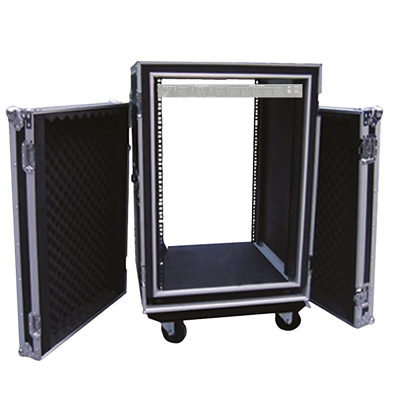 ProX T-12RSP24W 12U Space Shockproof Amp Rack Flight Case | Reverb