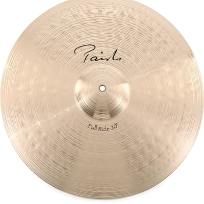 Paiste 20" Signature Full Ride - 2453g (video demo) | Reverb