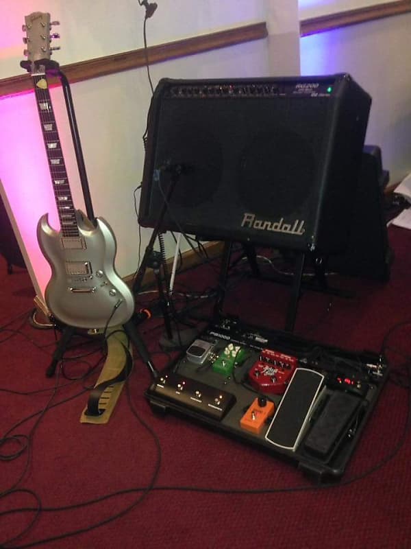 Randall Rg200 Combo 2/12 2000s? Black | Reverb