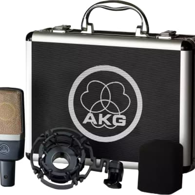 AKG C214 Large-diaphragm Condenser Microphone Bundle with | Reverb