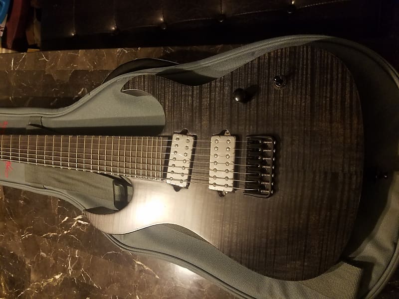 BRJ Bernie Rico Jr Hesperian Matte Black 7 String Bare | Reverb