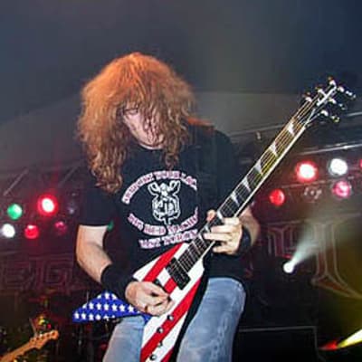 Jackson Y2KV USA Flag - personal Dave Mustaine guitar! | Reverb