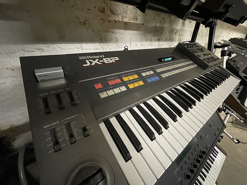Roland JX-8P Analog Synth with PG-800 Programmer | Reverb