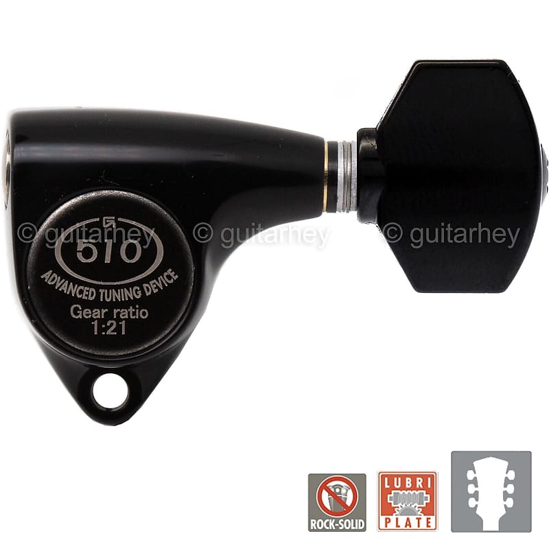 NEW Gotoh SGV510Z-A07 Tuners L3+R3 Set Aluminum Buttons | Reverb UK