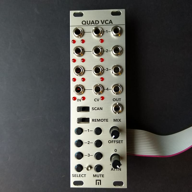 Malekko Quad VCA 2021 Silver | Reverb