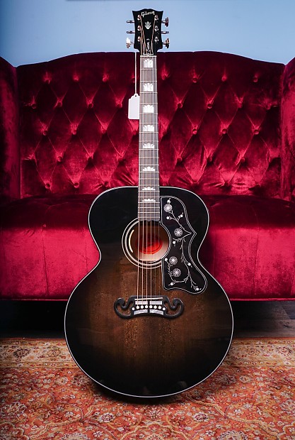 Gibson 2018 Limited Edition SJ-200 Custom Snakebite Acoustic | Reverb