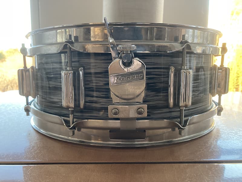 Rogers (England) Snare Mid-60’s - Grey Ripple | Reverb
