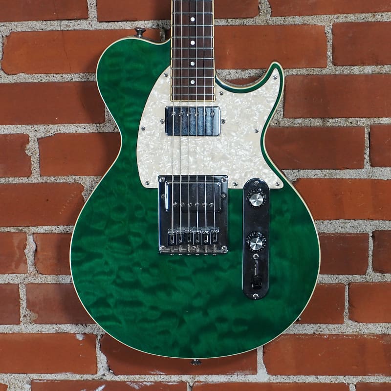 Used Samick Greg Bennett Avion Electric Guitar Emerald Green | Reverb