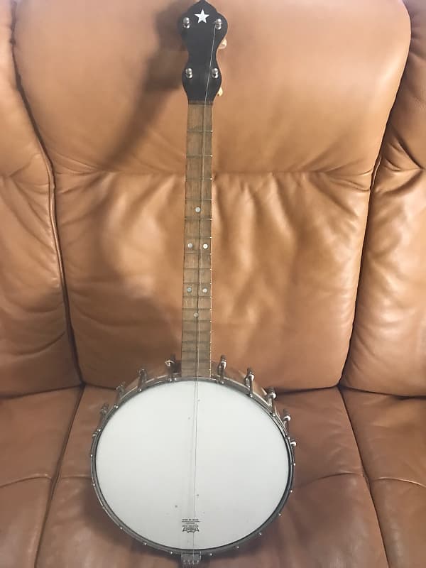 Vintage 1920's SLINGERLAND MAYBELL TENOR BANJO-Open Back. | Reverb