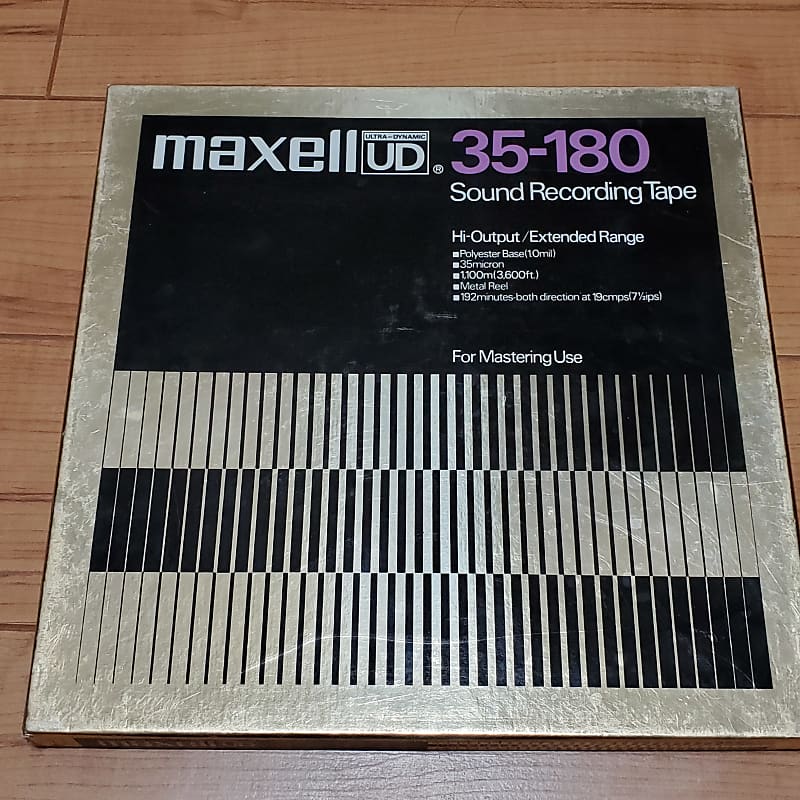 Maxell UD 35-180 Audio Mastering Tape | Reverb