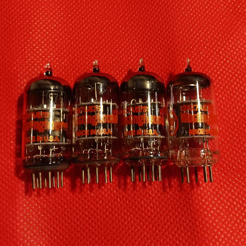 RCA 12ax7 1971 Matched Quad. | Reverb