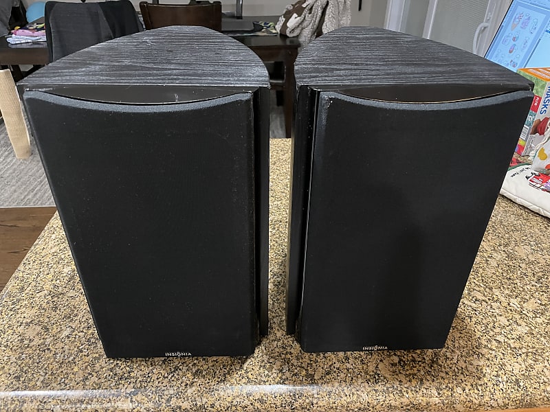 PAIR Insignia NS-B2111 6.5” Coaxial Stereo Bookshelf Speakers | Reverb