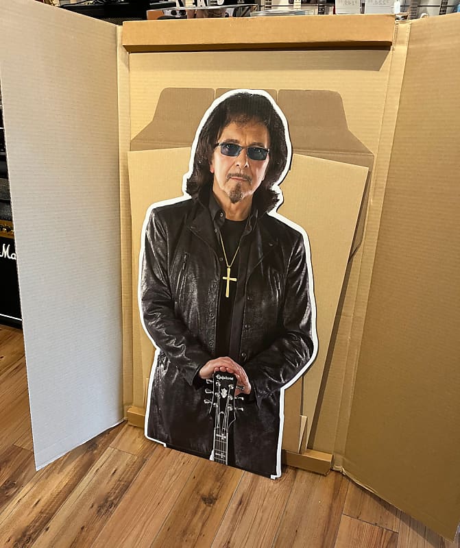 Epiphone 2015 Tony Iommi Cardboard Store Display Never | Reverb