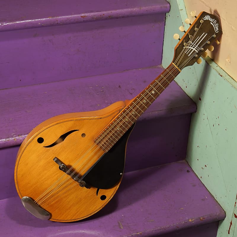 1940s Strad-O-Lin (Stradolin, United) Archtop Mandolin | Reverb