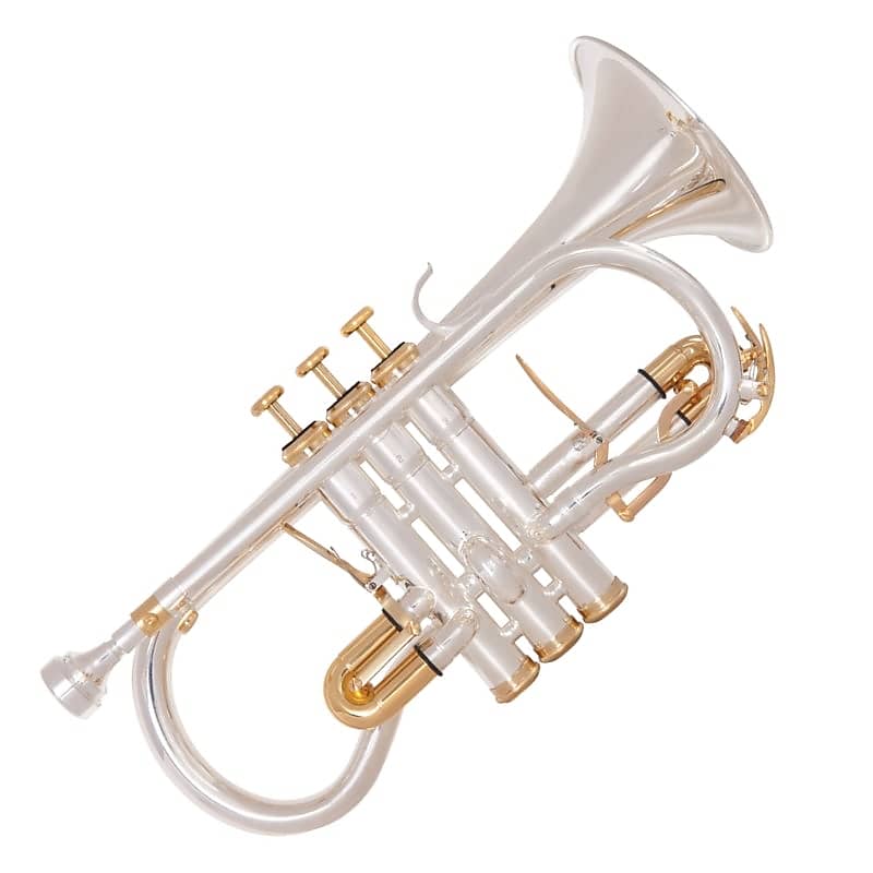 Odyssey Premiere 'Eb' Soprano Cornet Outfit ~ Silver Plated | Reverb