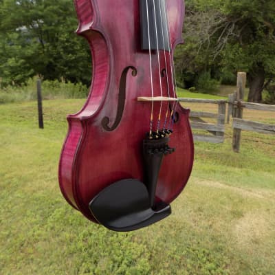 Crow Creek Fiddles 5-String Maggini Model Violin with Fancy | Reverb