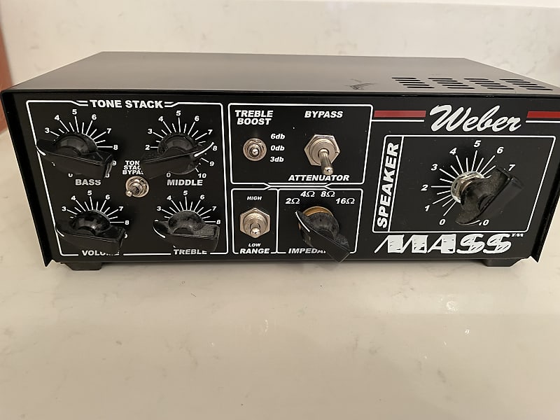 Weber Mass Speaker 100 watt attenuator | Reverb